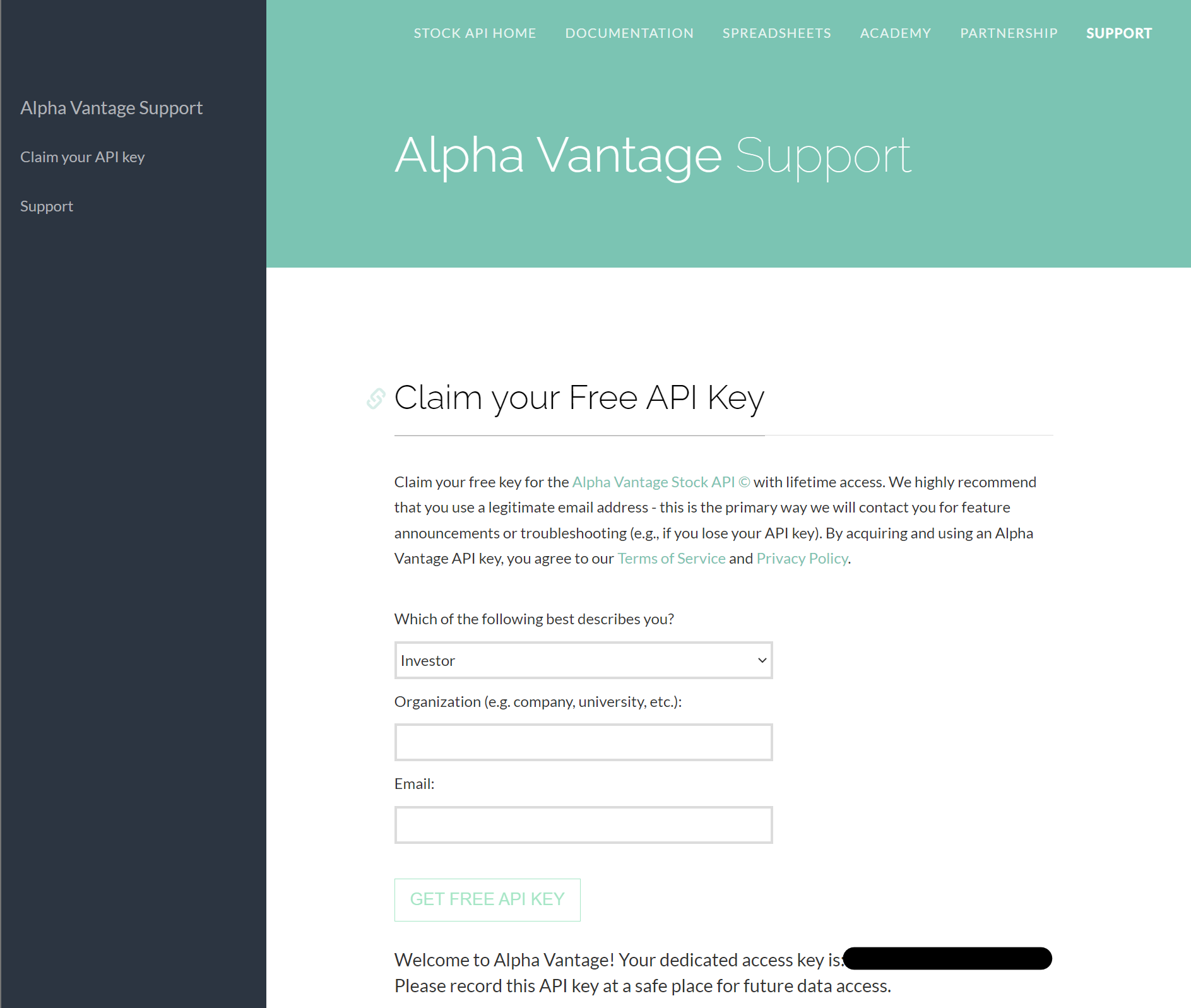 金融データソース紹介：Alpha Vantage | System Trading Note