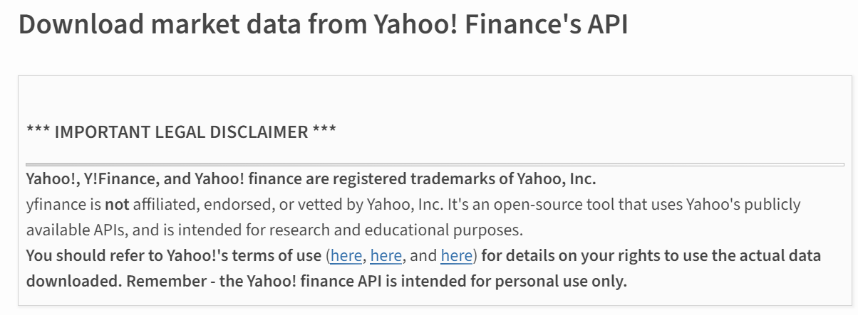 金融データソース紹介:Yahoo Finance | System Trading Note